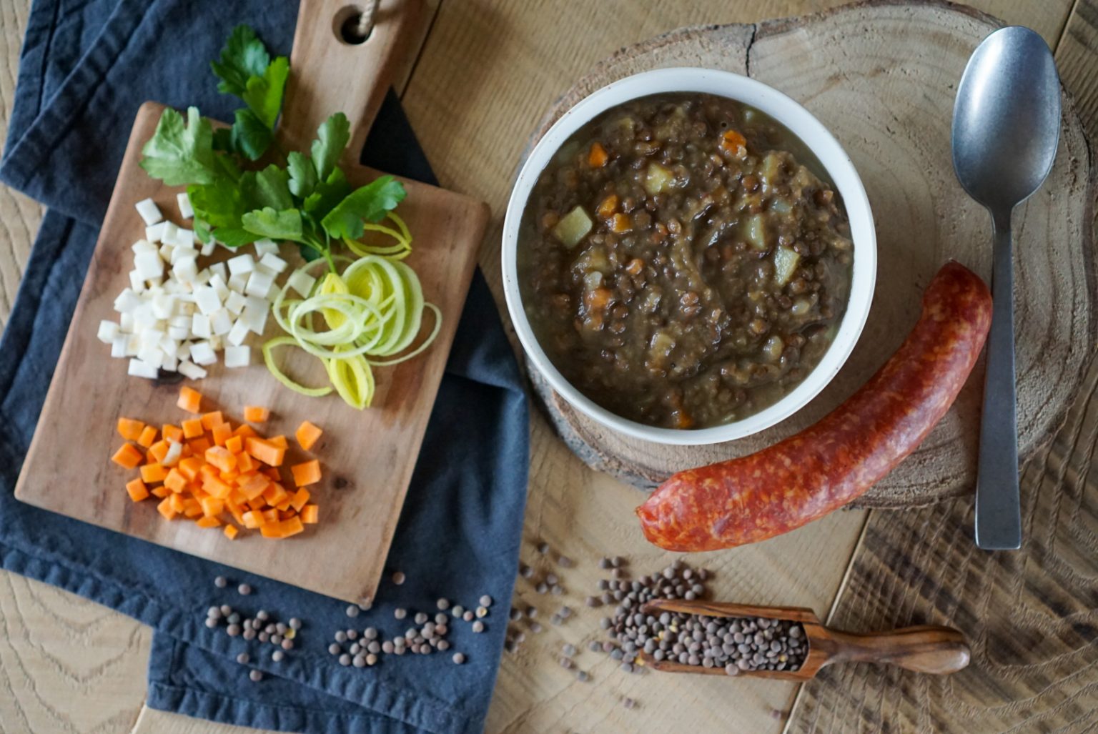 Omas Linseneintopf - Willkommen in unserer leckeren Welt!